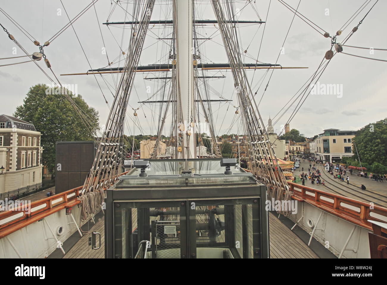 Iconic Tea Clipper Cutty Sark Stock Photo - Alamy