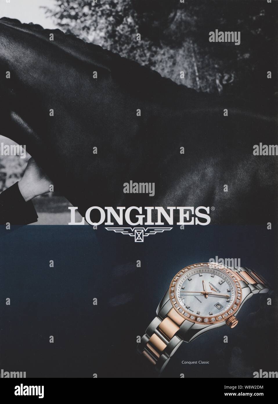 Watch poster longines hi-res stock photography and images - Alamy