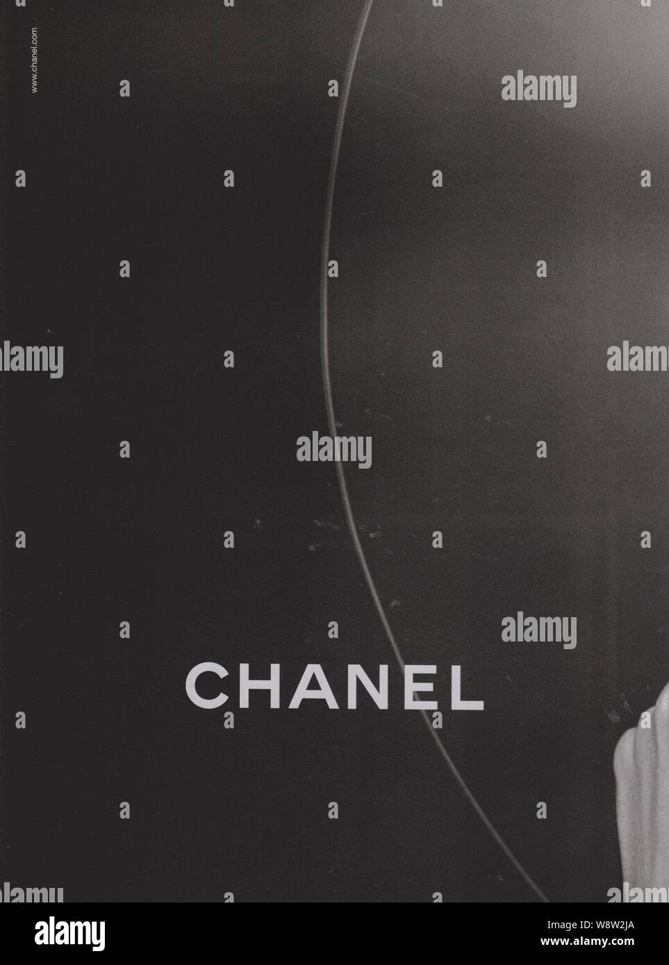 poster advertising CHANEL fashion house in paper magazine from 2013 ...