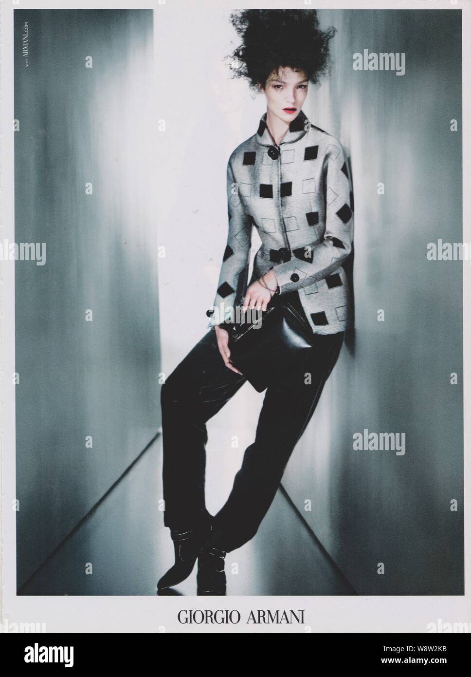 Giorgio Armani Advert High Resolution Stock Photography and Images - Alamy