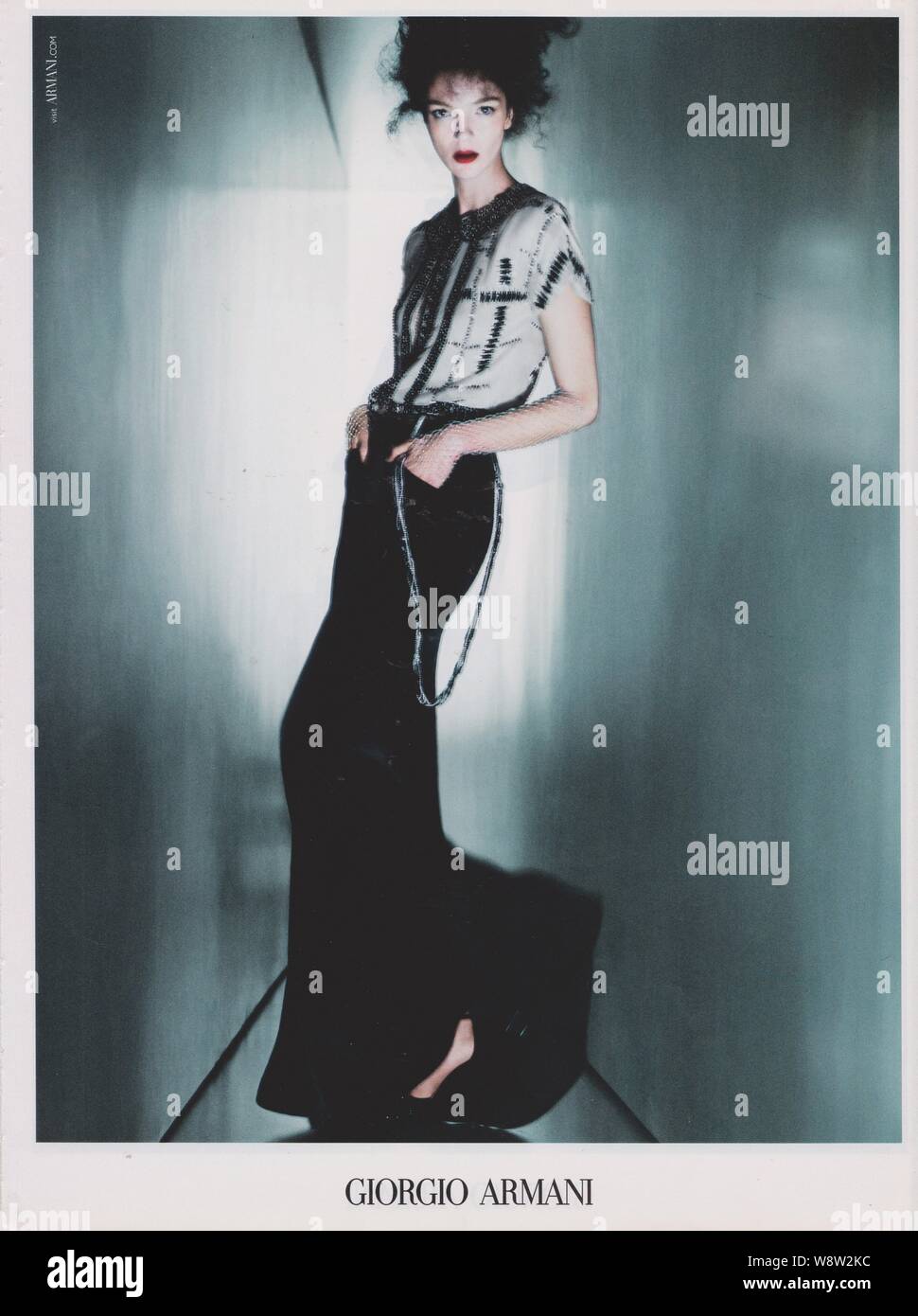 Giorgio Armani Advert High Resolution Stock Photography and Images - Alamy