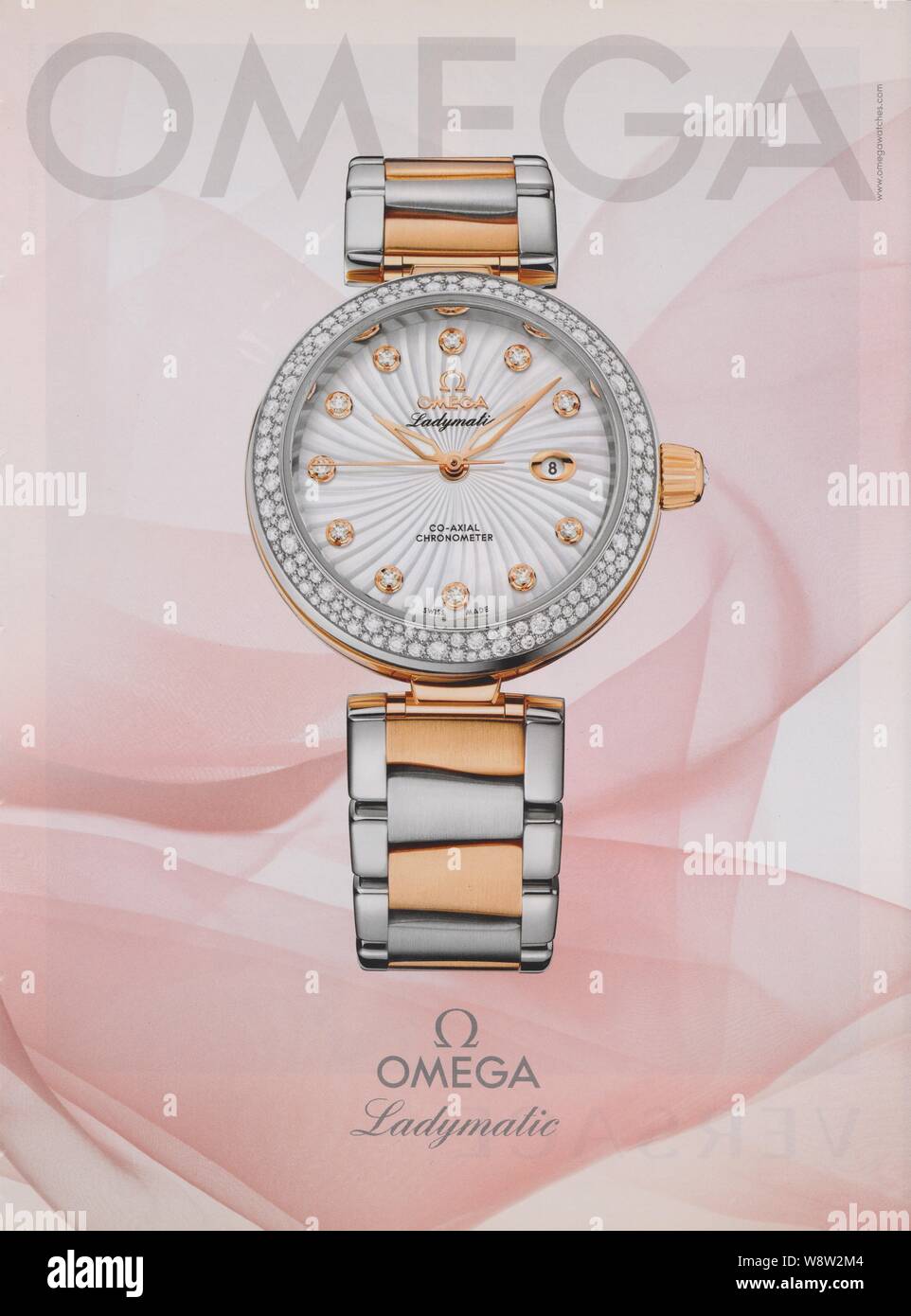 Omega watch poster hi-res stock photography and images - Alamy
