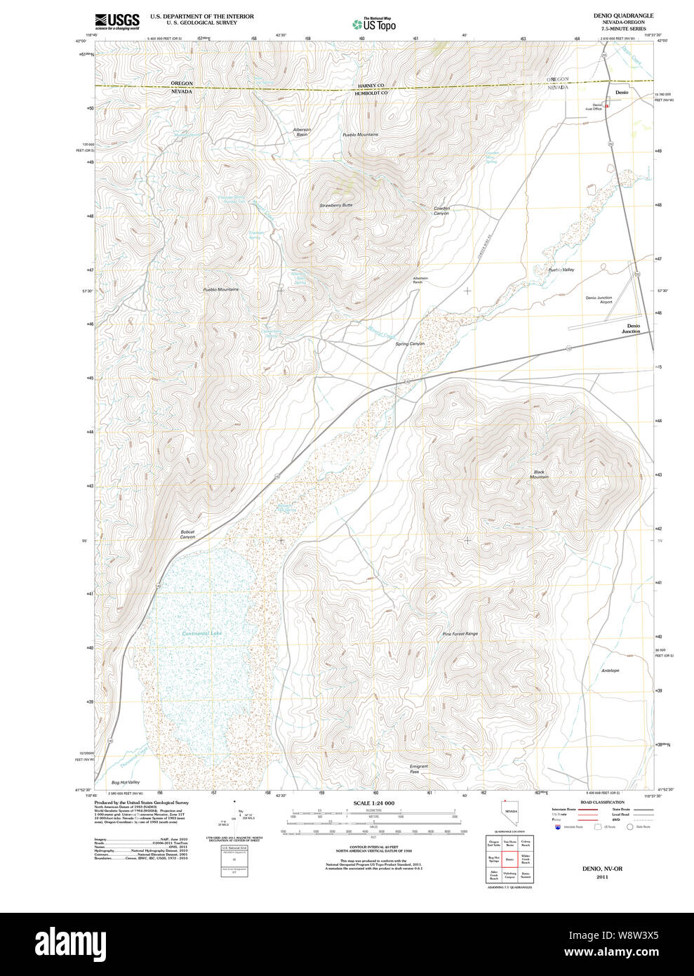 Historical map nevada hi-res stock photography and images - Alamy