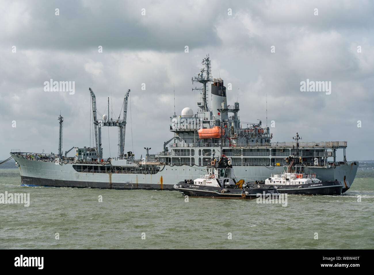 Royal fleet auxiliary black rover hi-res stock photography and images ...