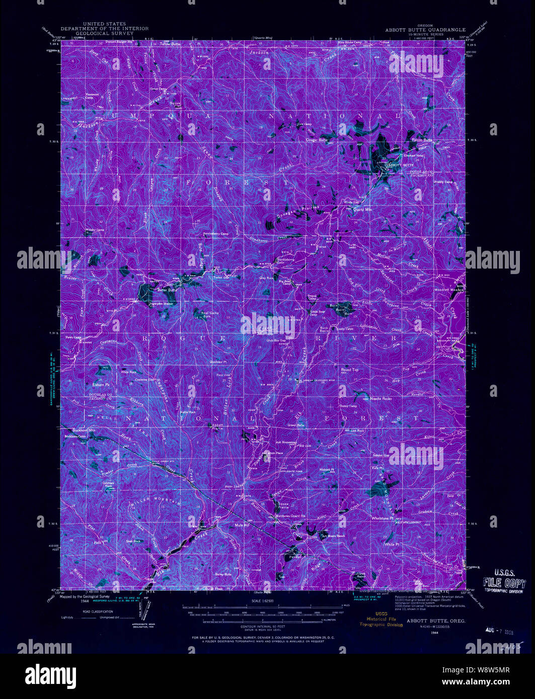 Map of abbott hi-res stock photography and images - Alamy