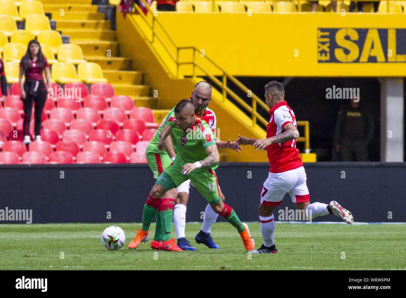 June 4, 2019: Freddy Salazar of Patriotas controls the ball Credit ...