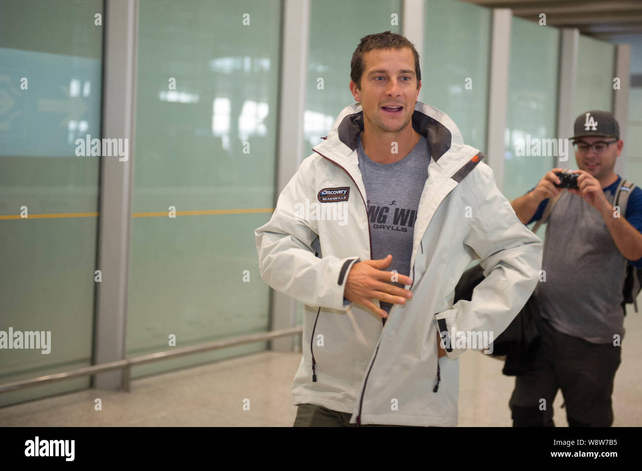 British adventurer Edward Michael Grylls, also known as Bear Grylls for ...