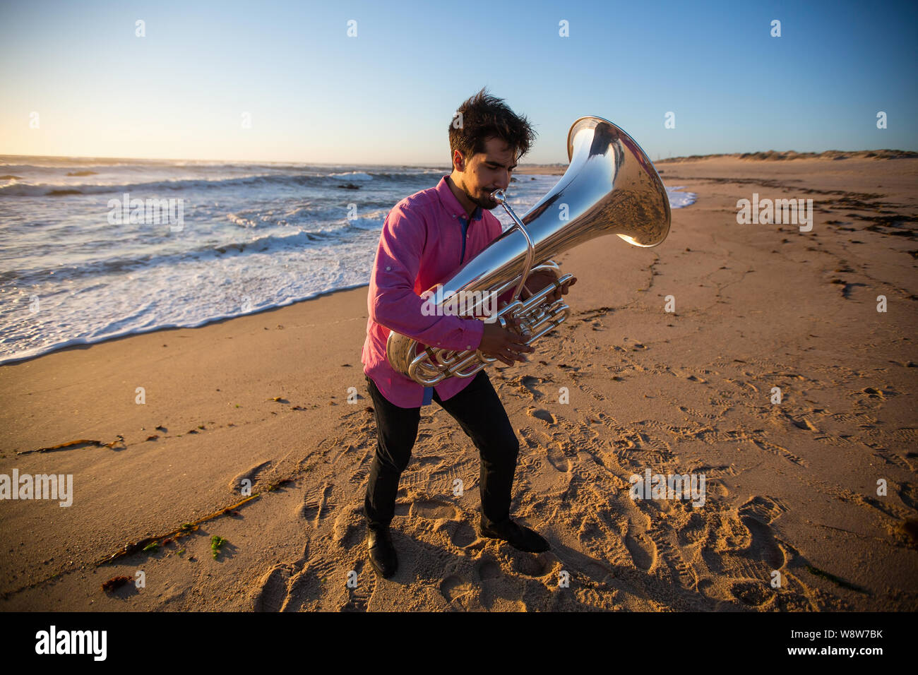 Jazz beach art hi-res stock photography and images - Alamy
