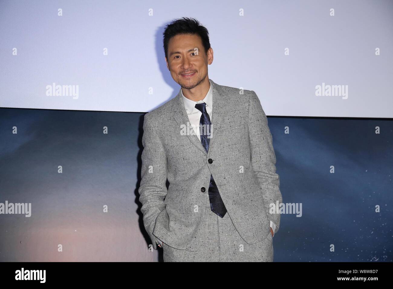 Hong Kong singer Jacky Cheung poses during his Asia exclusive music ...