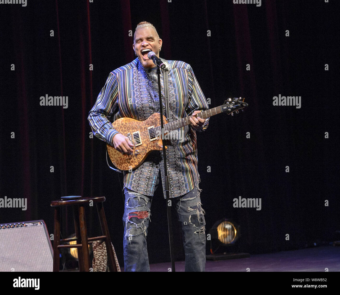August 10, 2019, South Orange, New Jersey, U.S: SINBAD played a sold ...