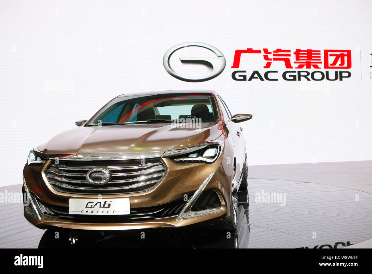 A GA6 Concept of GAC Group is seen on display during the 13th Beijing ...