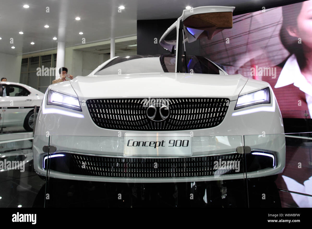 A Concept 900 of BAIC Motor is seen on display during the 13th Beijing ...