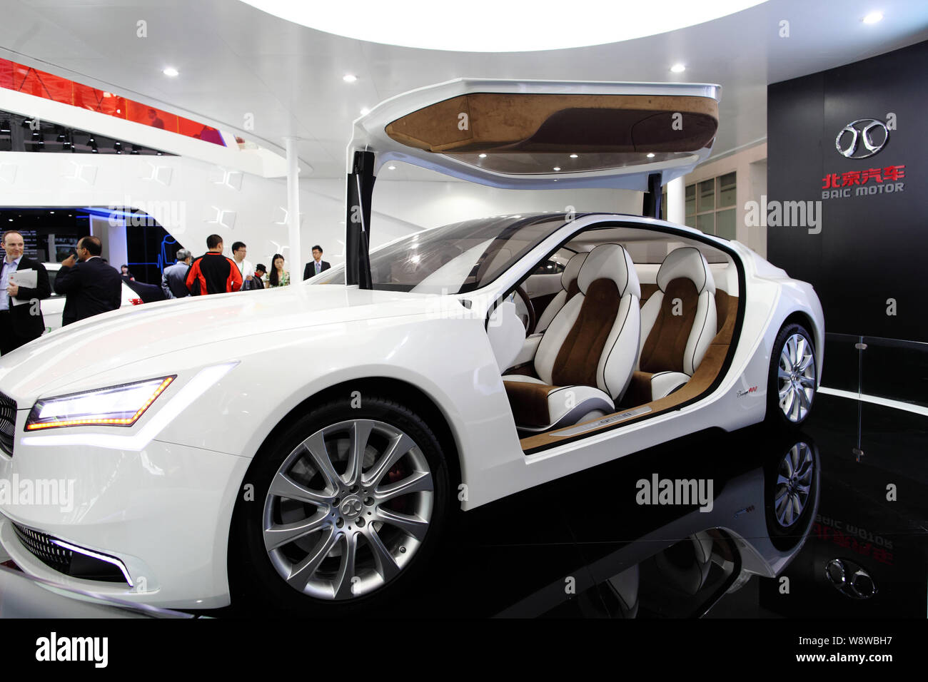 A Concept 900 of BAIC Motor is seen on display during the 13th Beijing International Automotive ...