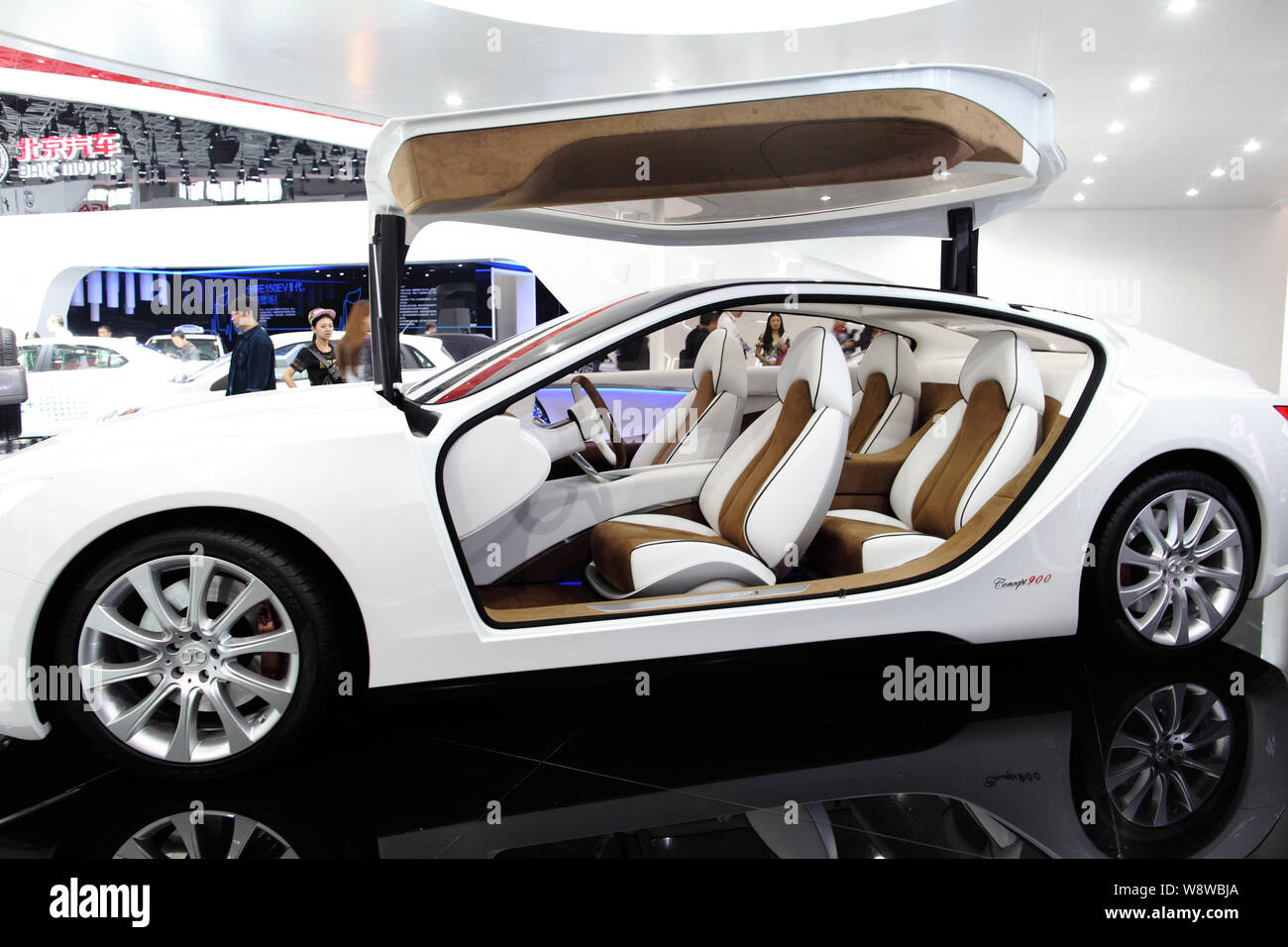A Concept 900 of BAIC Motor is seen on display during the 13th Beijing ...
