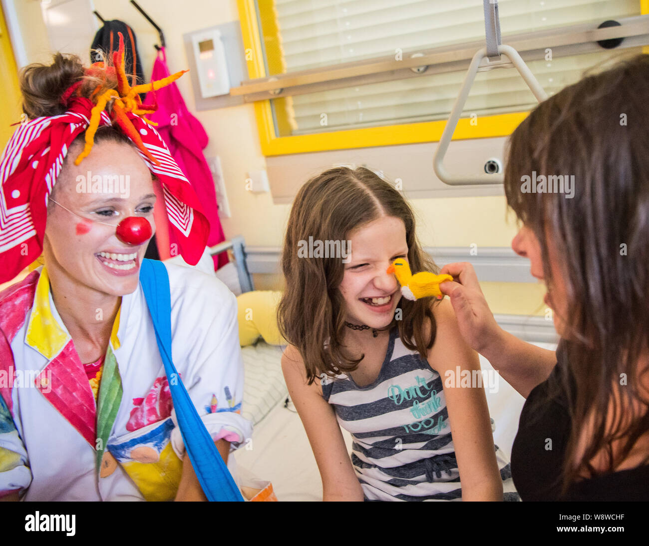 Clown doctors hi-res stock photography and images - Alamy