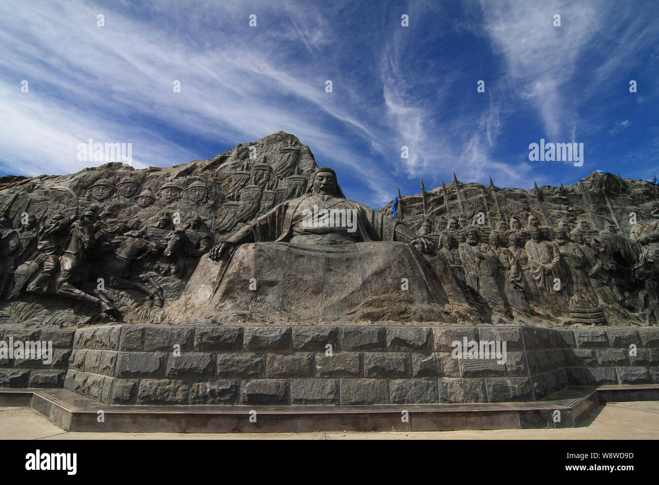 View of the Site of Xanadu (Shangdu), which was the capital of Kublai ...