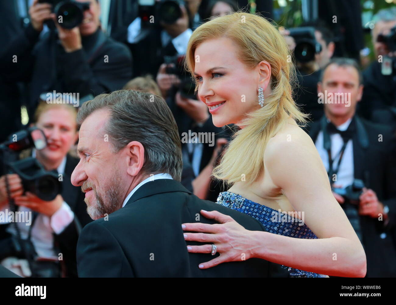 Australian actress Nicole Kidman, right, and British actor Tim Roth ...