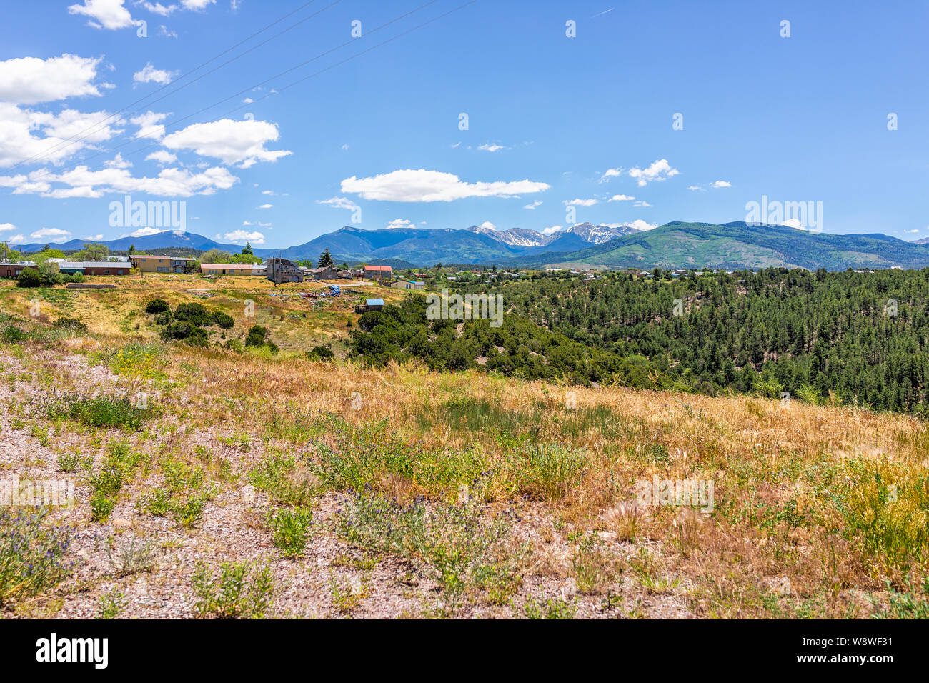 Santa fe landscape mountains hi-res stock photography and images - Alamy