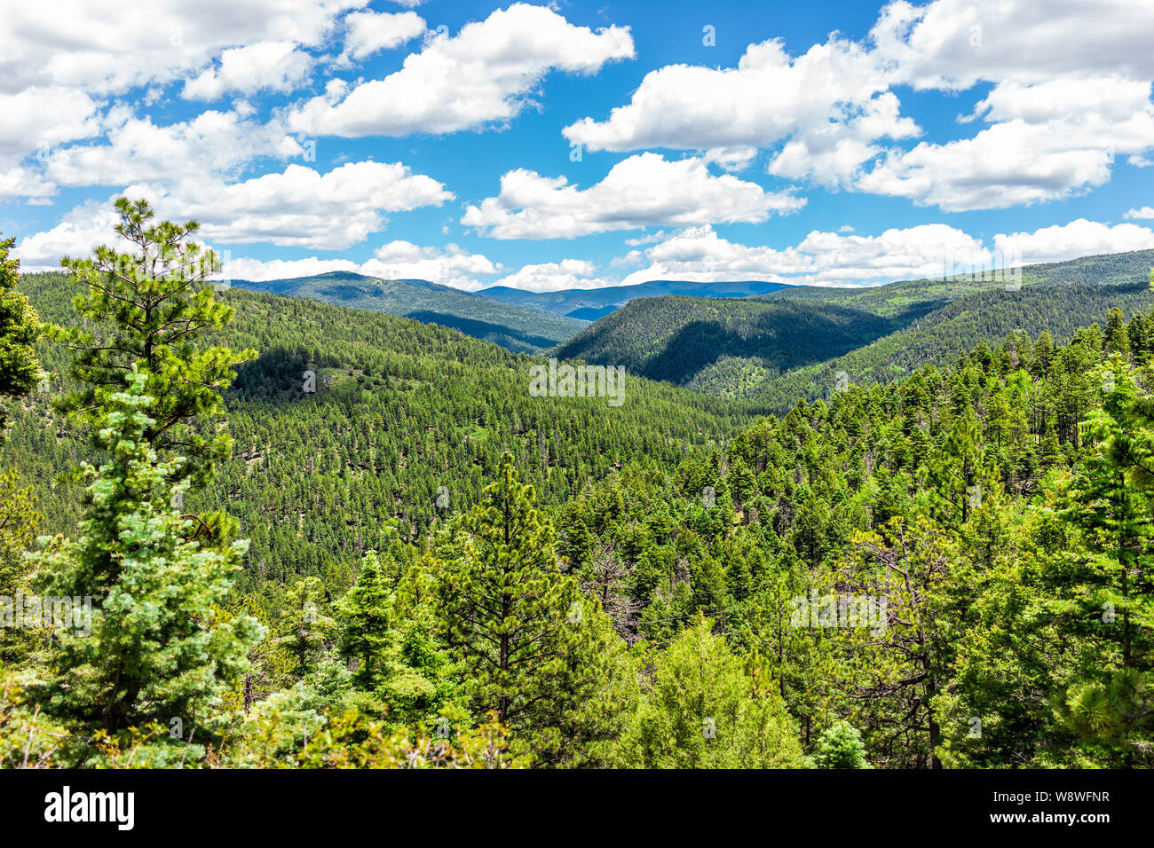 Wall Hangings Kit Carson National Forest New Mexico mountains skyline ...
