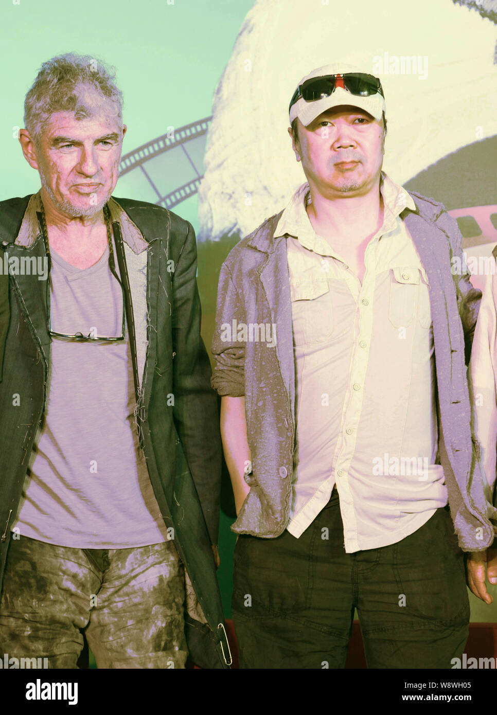Australian cinematographer Christopher Doyle, left, and Chinese ...
