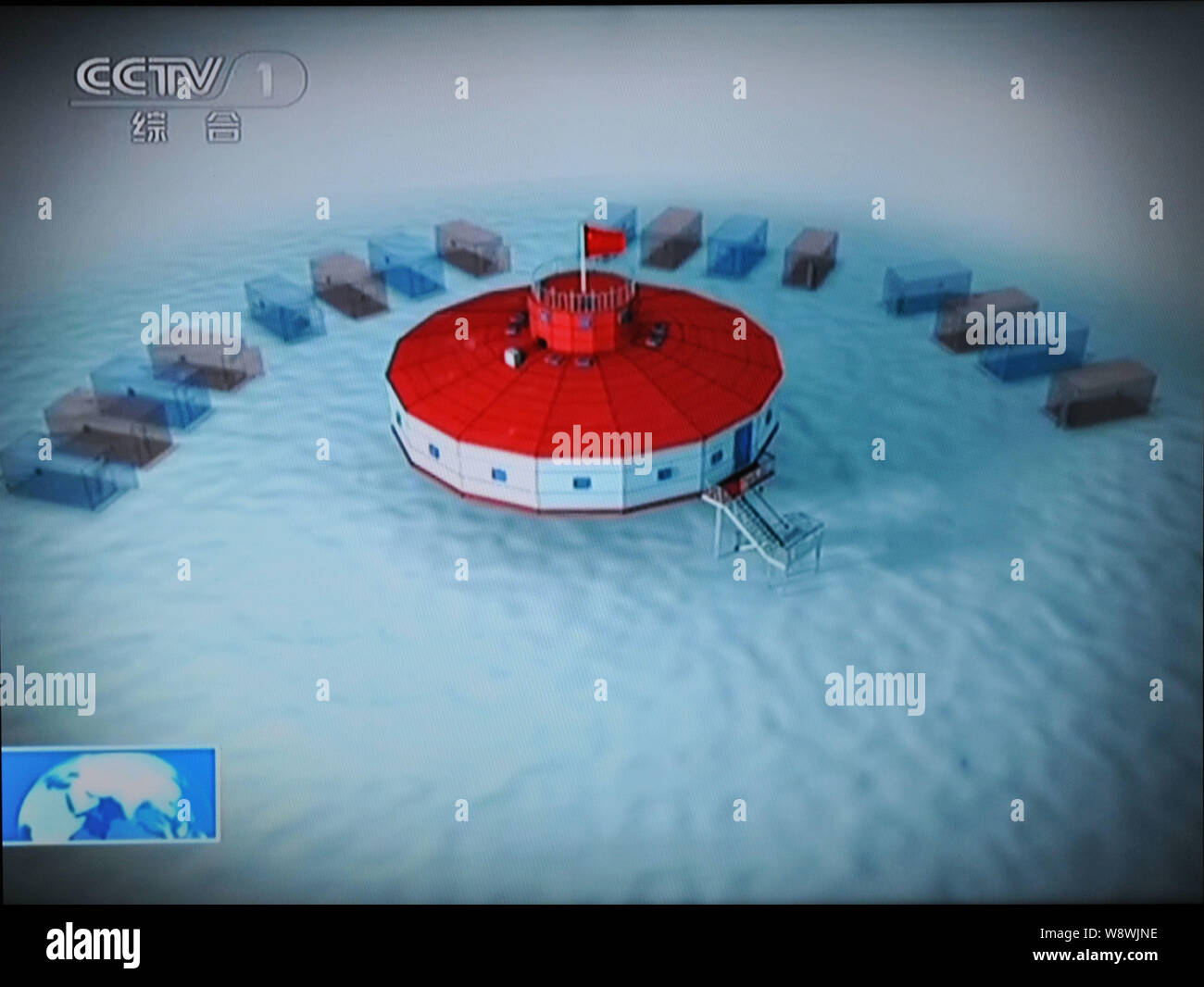 In this TV grab taken from CCTV (China Central Television) on 9 ...