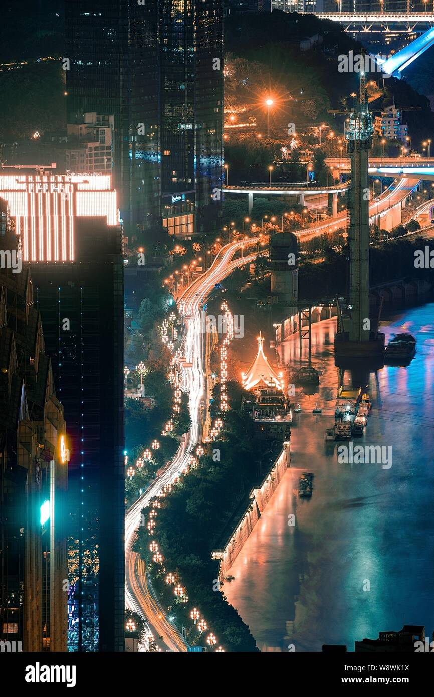 Chongqing, Chongqing, China. 12th Aug, 2019. Chongqing, CHINA-The ...