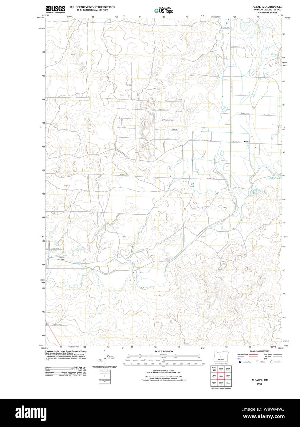 Map of alfalfa Cut Out Stock Images & Pictures - Alamy