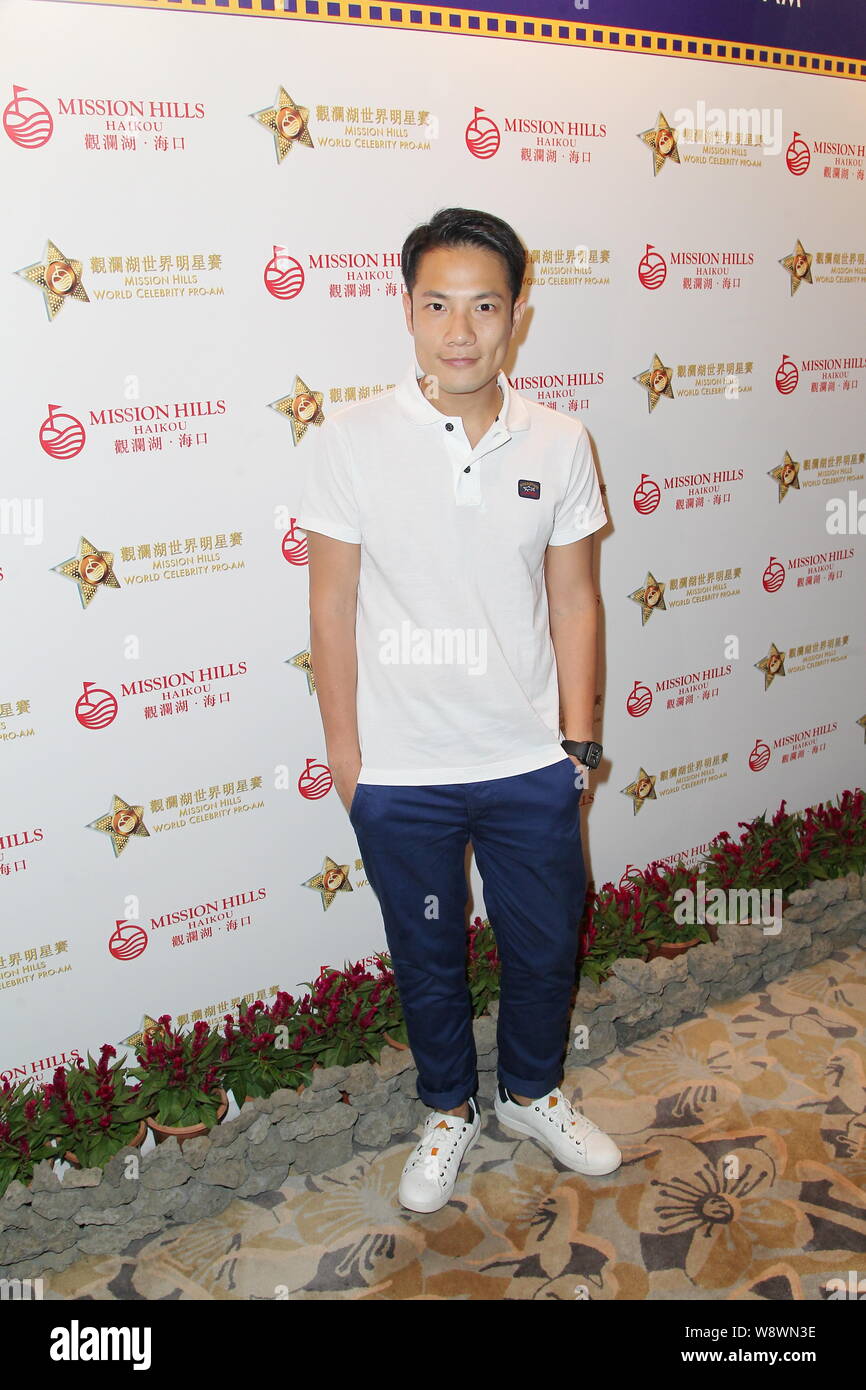 Former Hong Kong singer Real Ting poses at a press conference for the ...