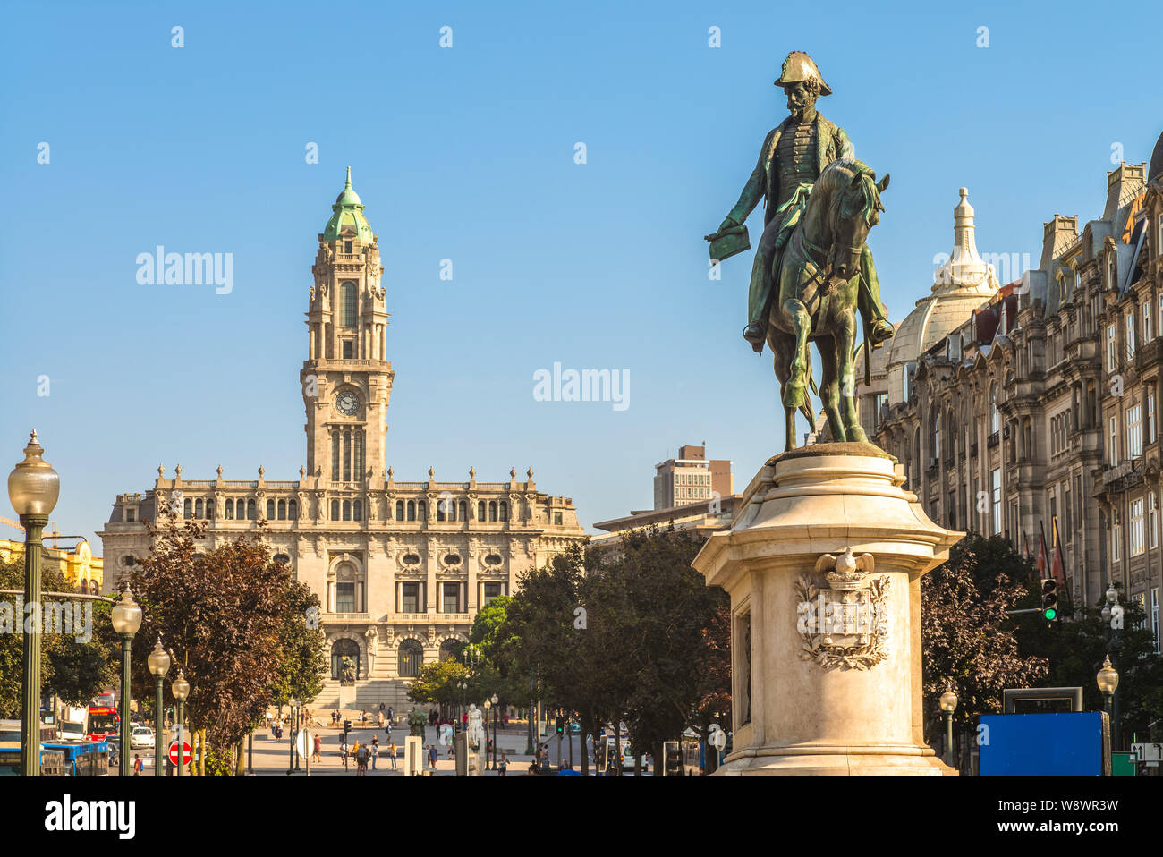 Statue of peter iv hi-res stock photography and images - Alamy