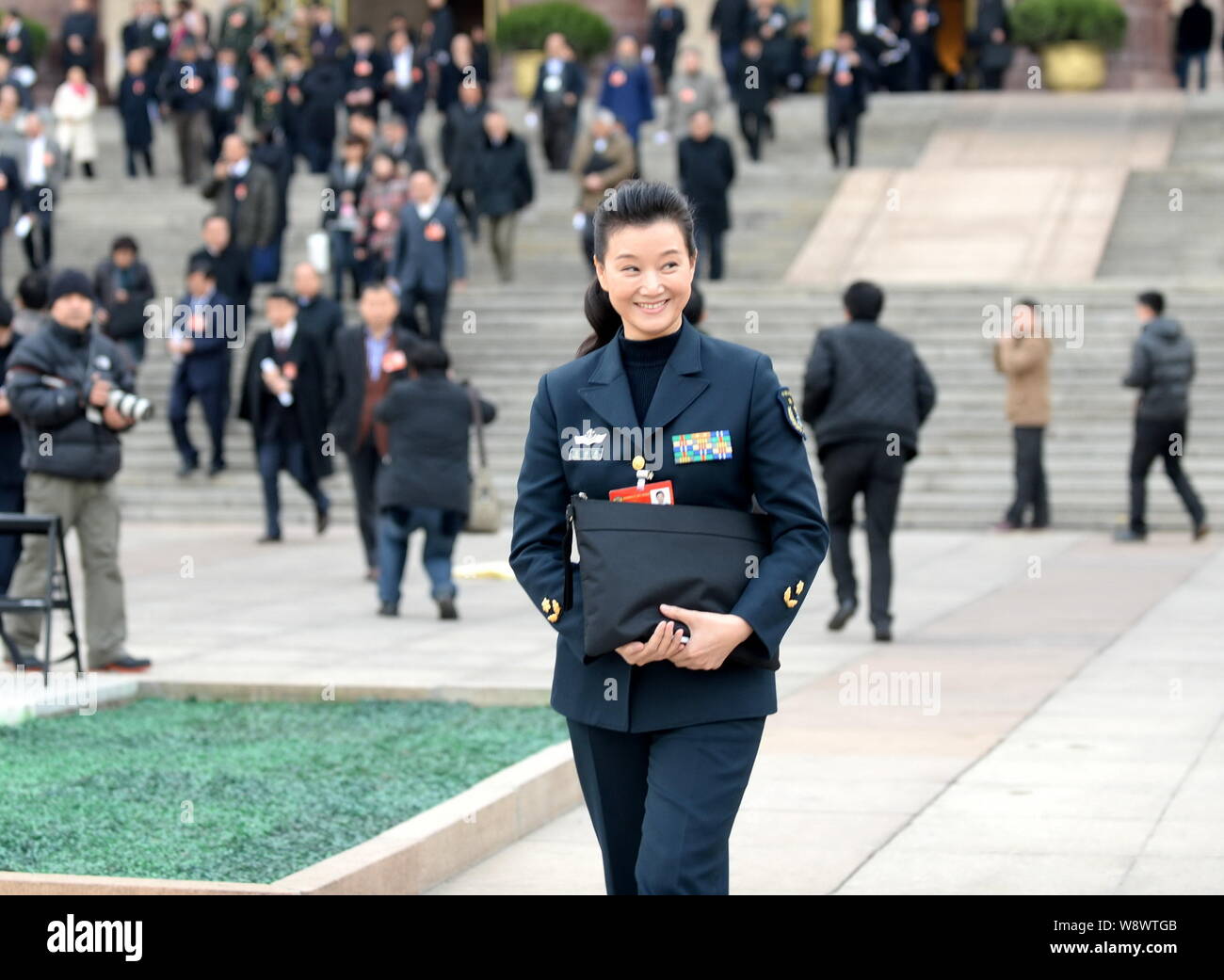 --FILE--Chinese soprano Song Zuying of the Peoples Liberation Army (PLA ...