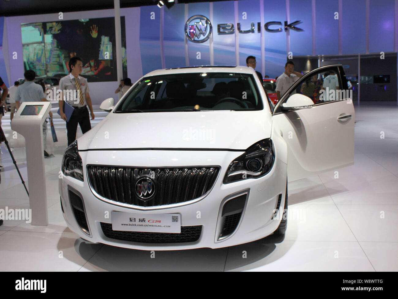 --FILE--A Buick Regal GS of Shanghai GM, a joint venture between SAIC ...