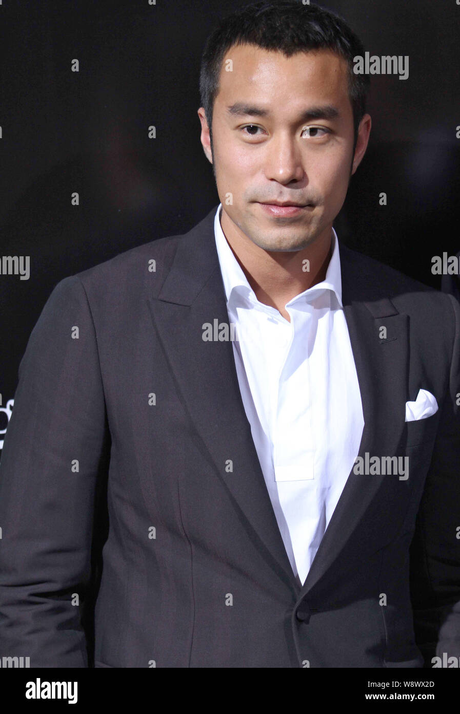 Taiwanese actor Joseph Chang poses during the premiere of the new micro ...