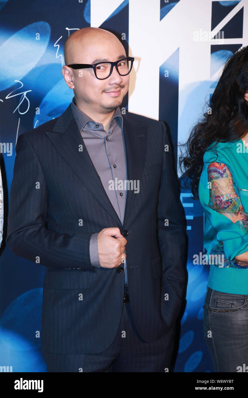 Chinese actor Xu Zheng poses during the premiere for his new movie, The ...
