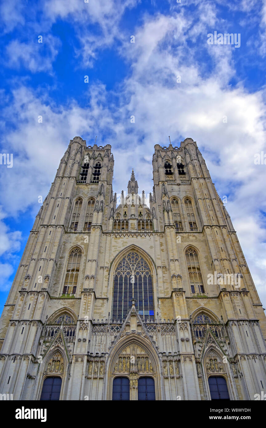 The Cathedral of St. Michael and St. Gudula is a Roman Catholic church ...