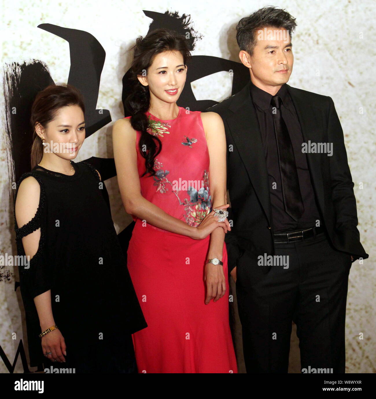 (From left) Hong Kong actor singer and actress Gillian Chung of girl ...