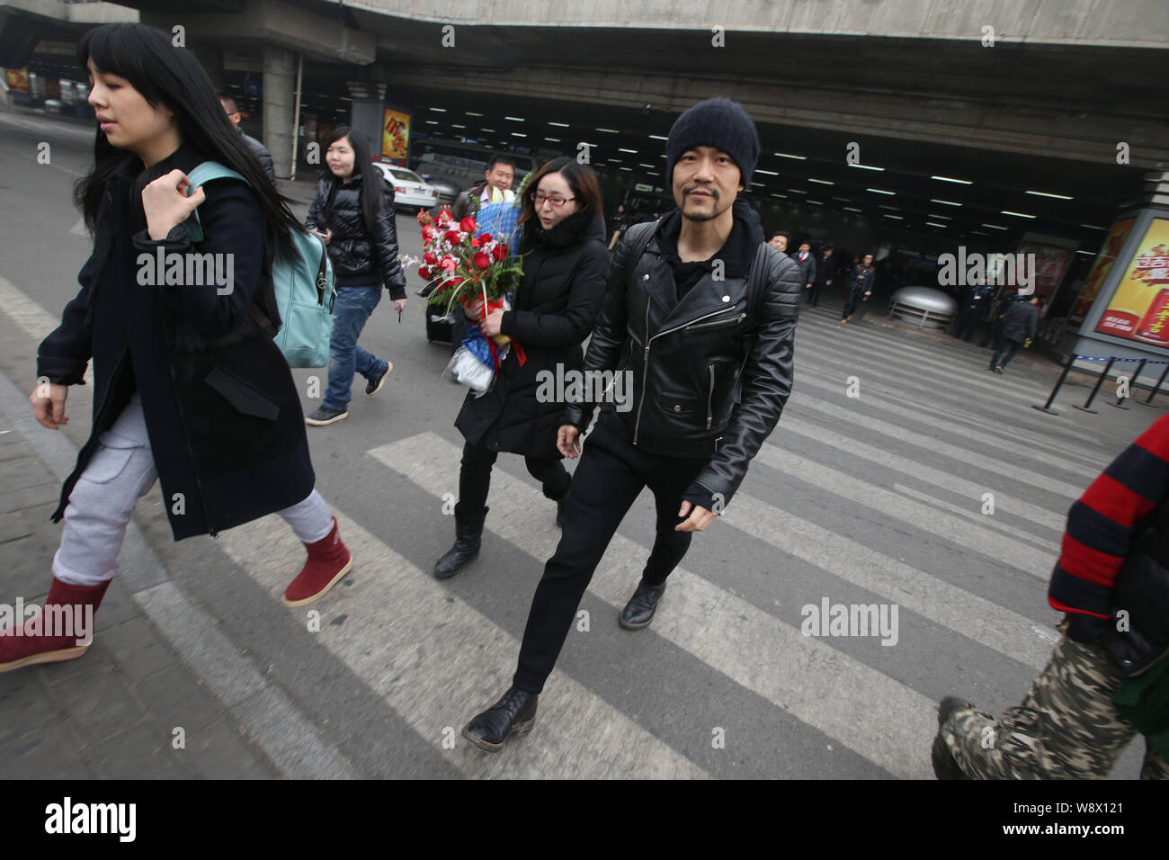 Chinese actor Liao Fan, right, the winner of the Silver Bear prize for ...