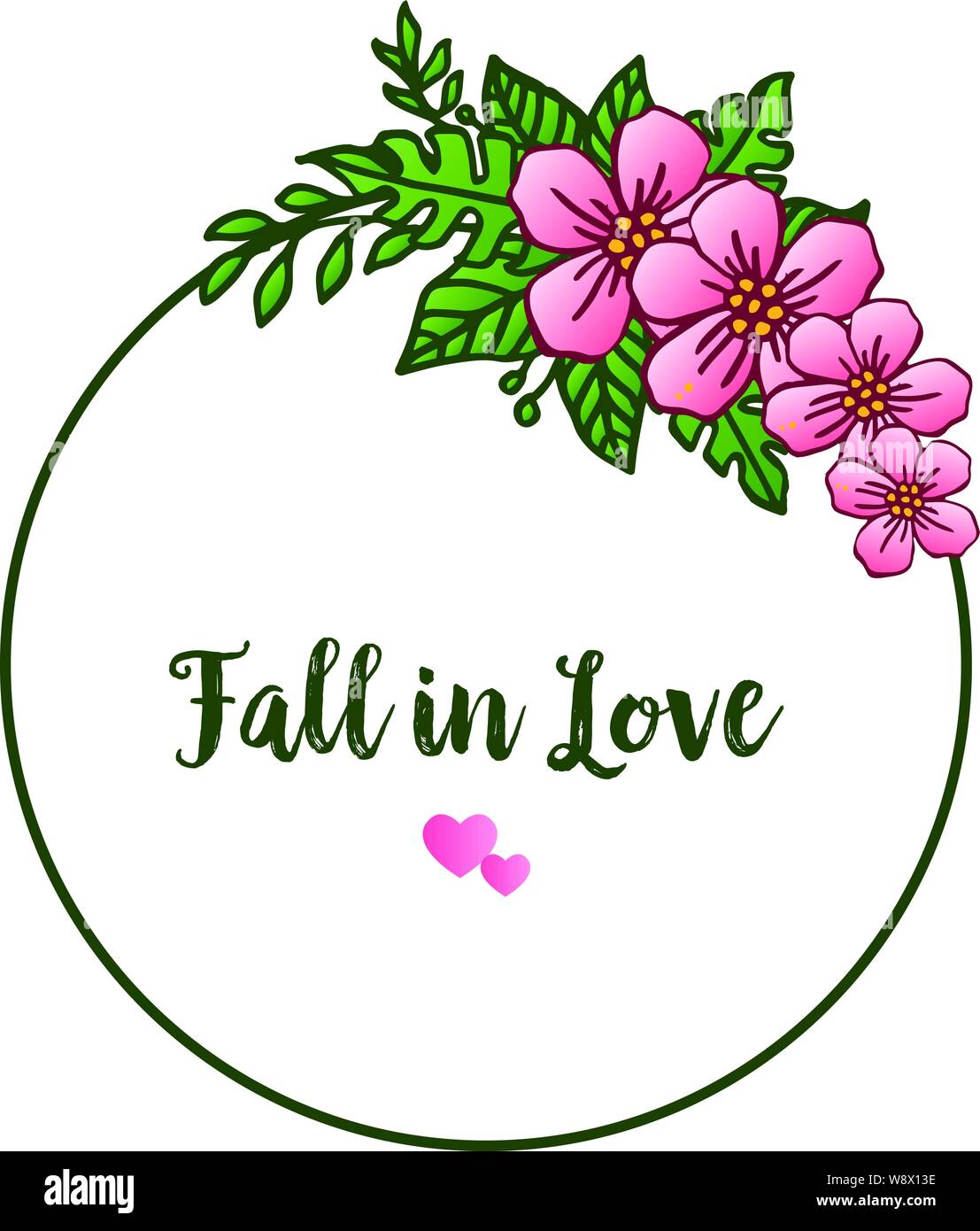 Pattern of wallpaper card fall in love, art unique with design ...