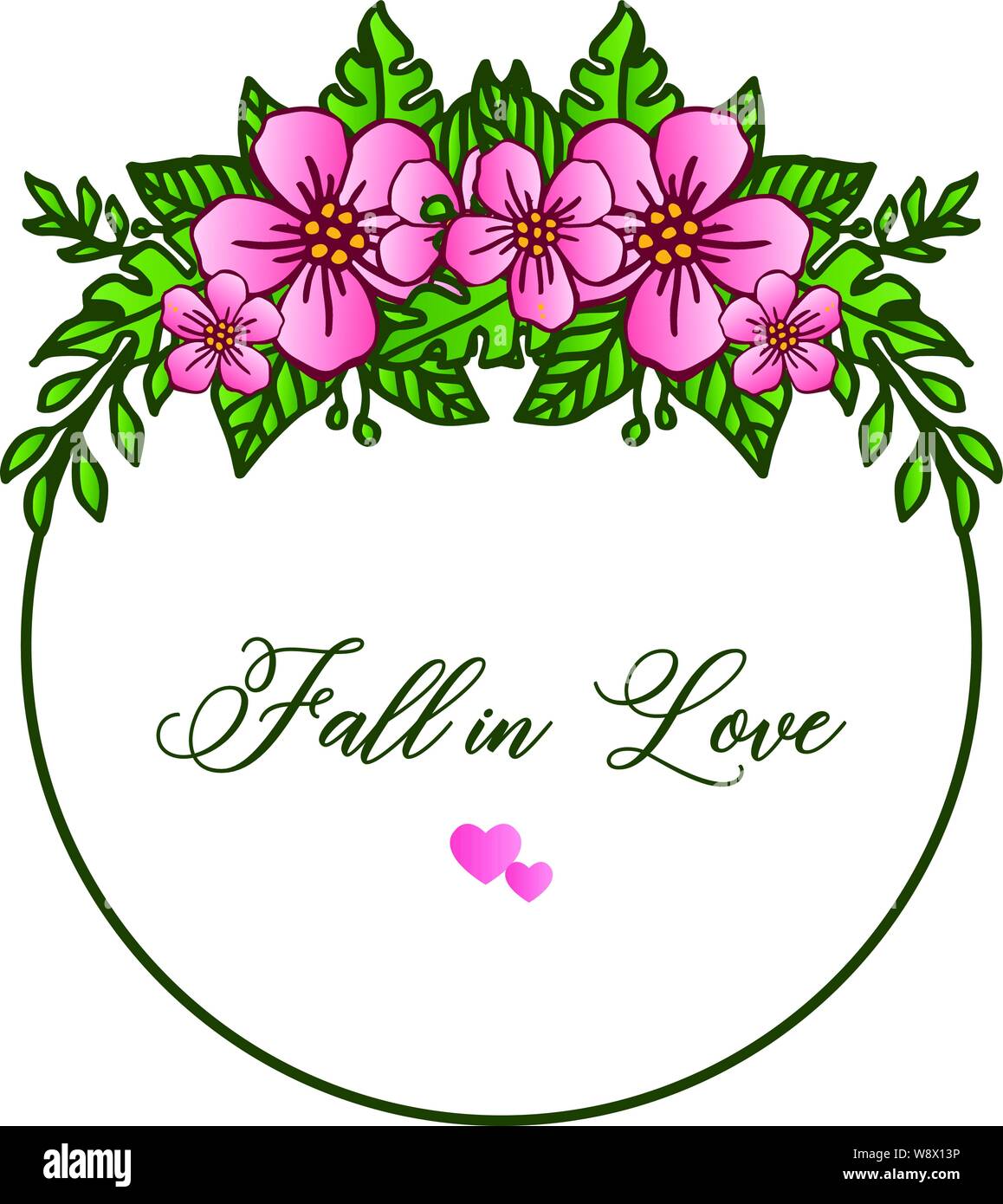 Pattern of wallpaper card fall in love, art unique with design ...