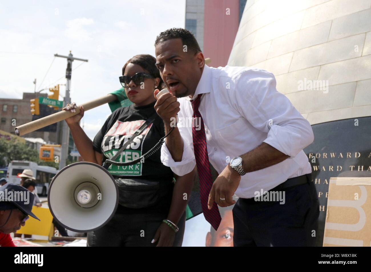 New York City, New York, USA. 11th Aug, 2019. Black Lives Matter New ...