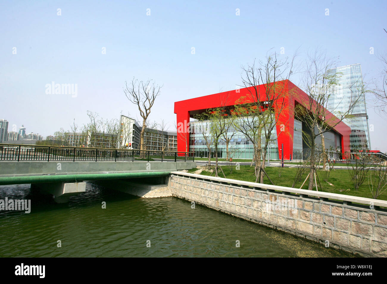 View of China Executive Leadership Academy in Pudong, Shanghai, China ...