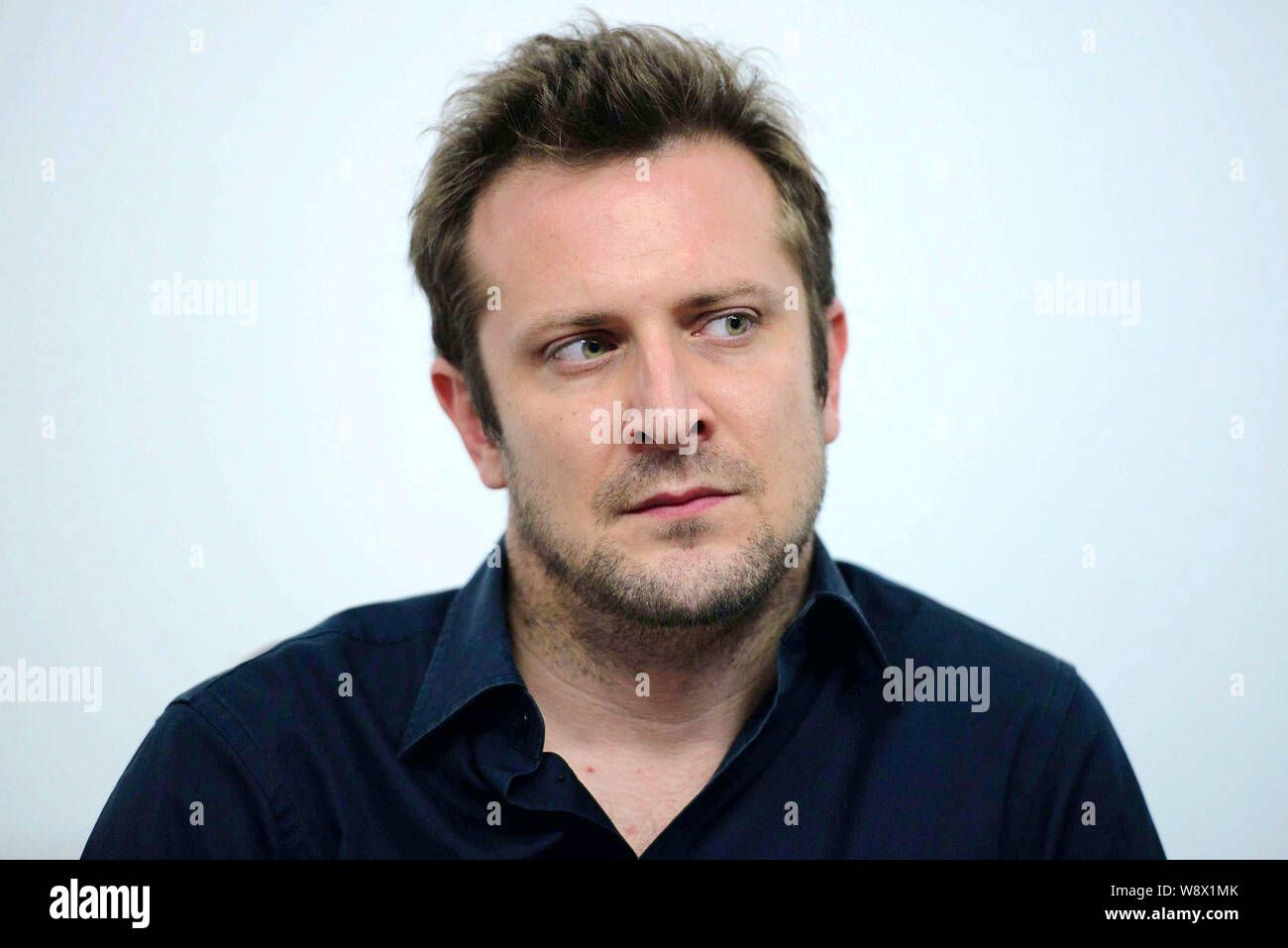 French pianist and composer Laurent Couson is pictured before attending ...