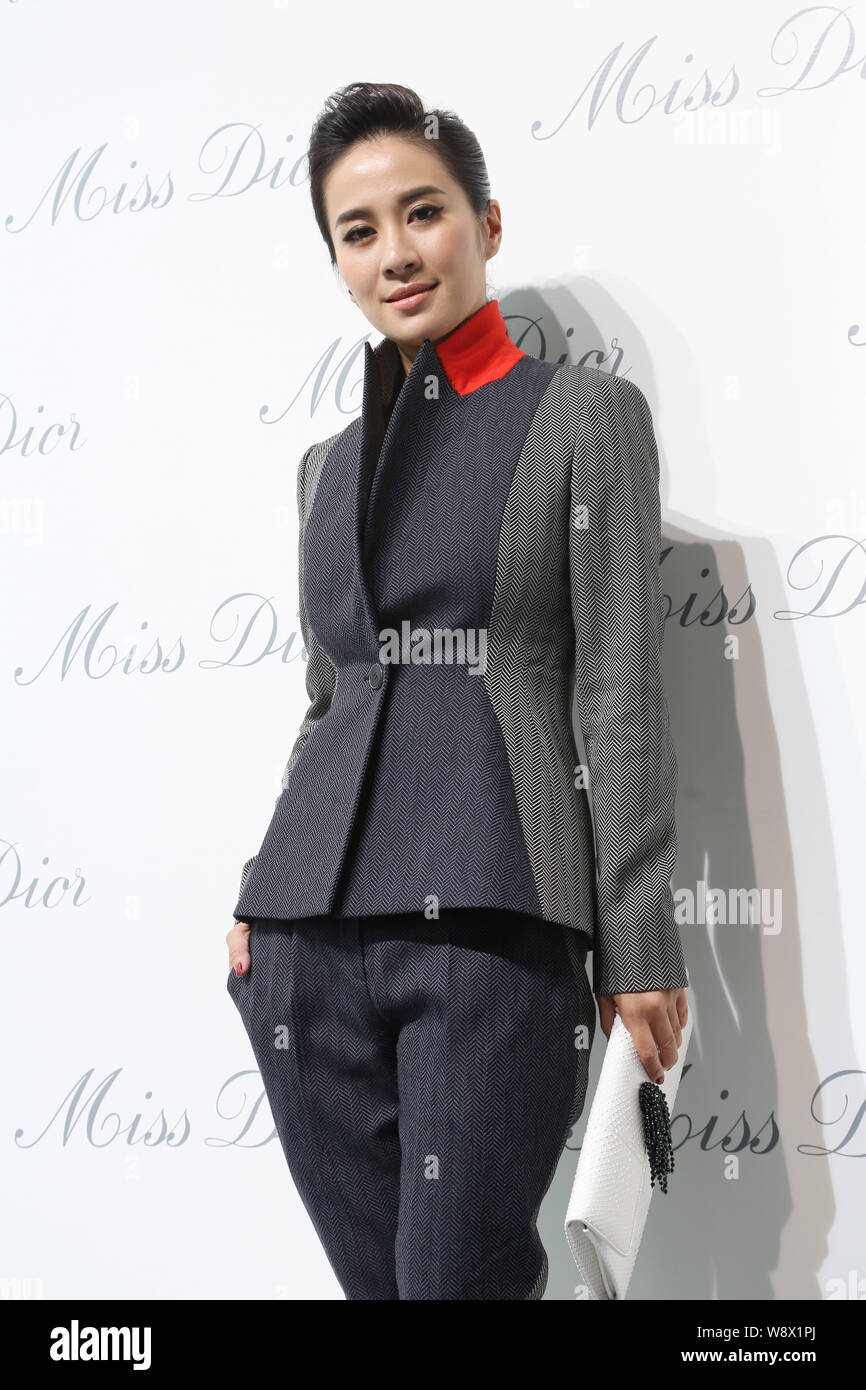 Hong Kong actress Michelle Ye poses as she arrives at the opening ...