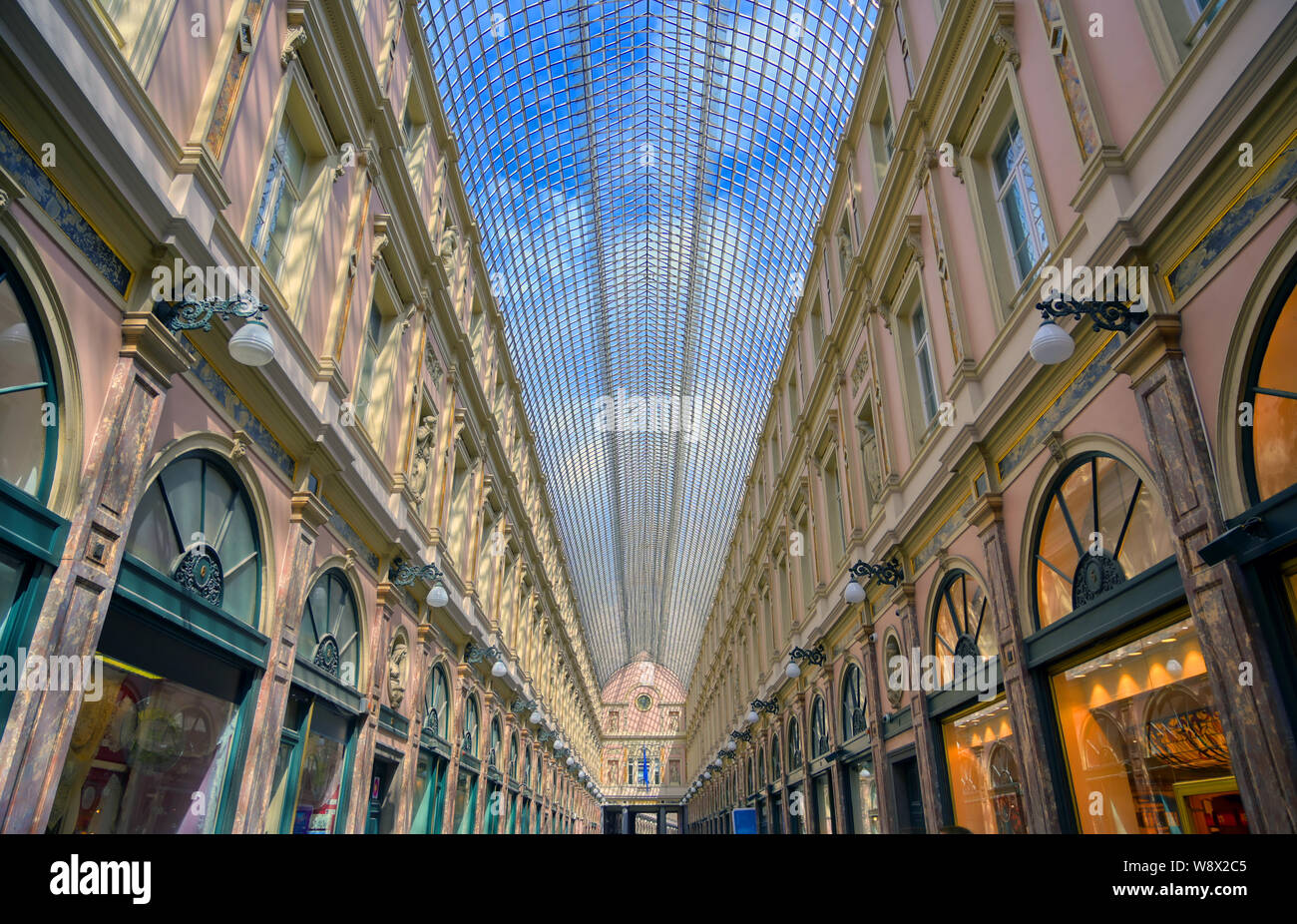 The Saint-Hubert Royal Galleries are an ensemble of glazed shopping ...
