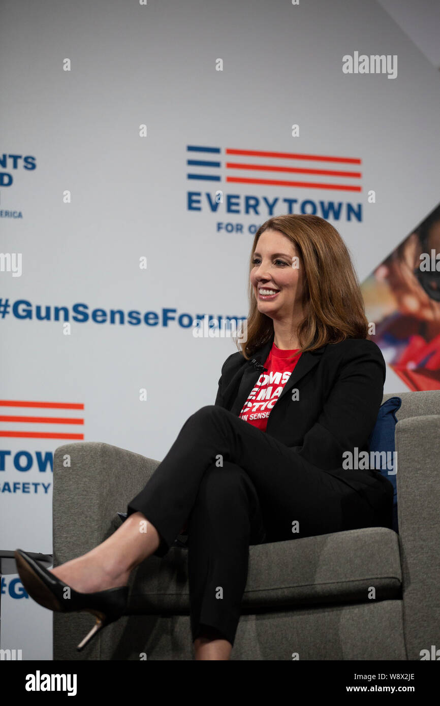 DES MOINES, IOWA-AUGUST 10, 2019: Shannon Watts, founder of Moms Demand ...