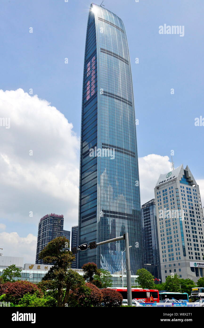 Shenzhen kk 100 tower hi-res stock photography and images - Alamy