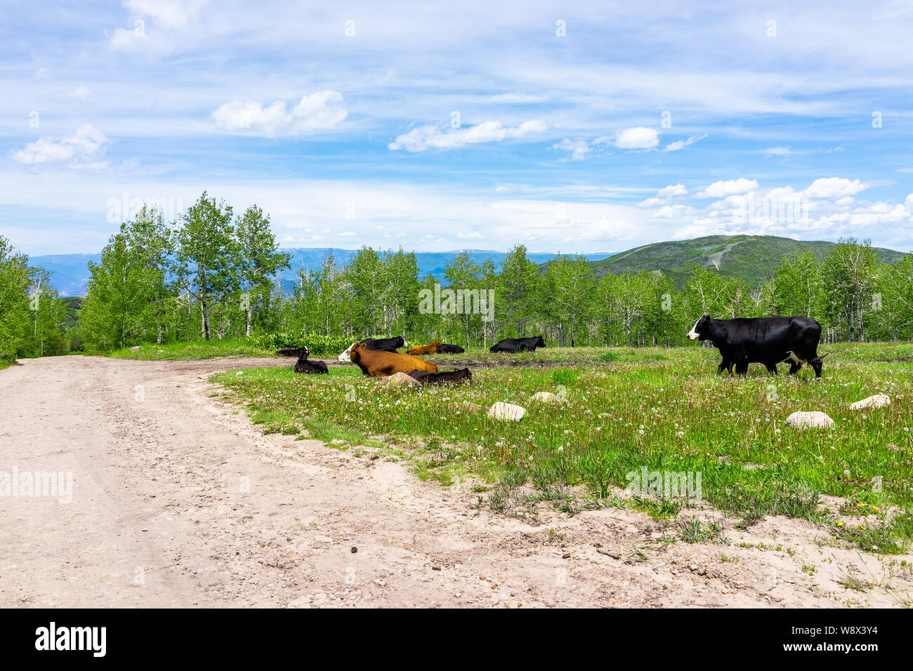 Brown ranch trailhead hi-res stock photography and images - Alamy
