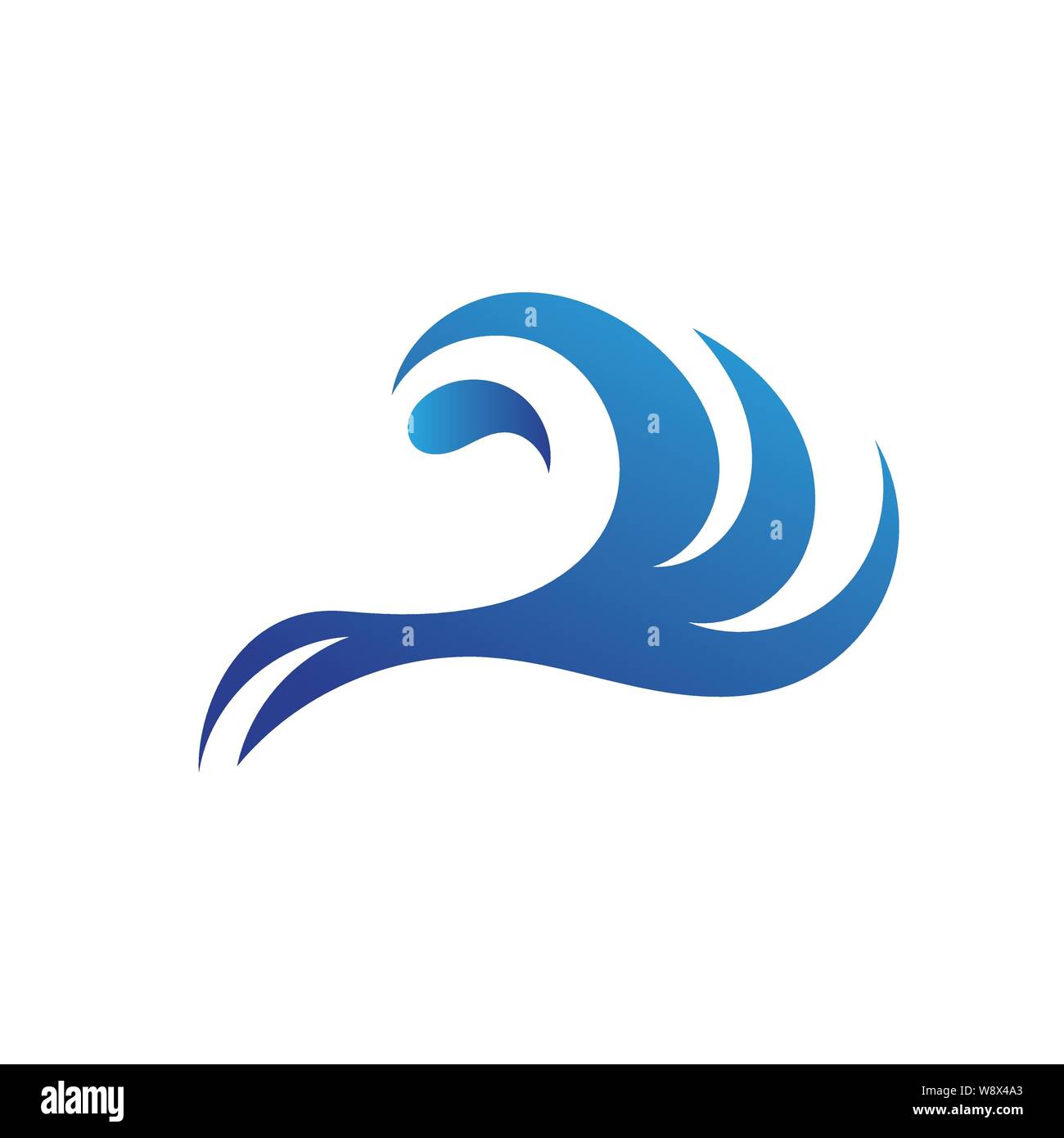 Water Wave Logo Template vector symbol nature Stock Vector Image & Art ...