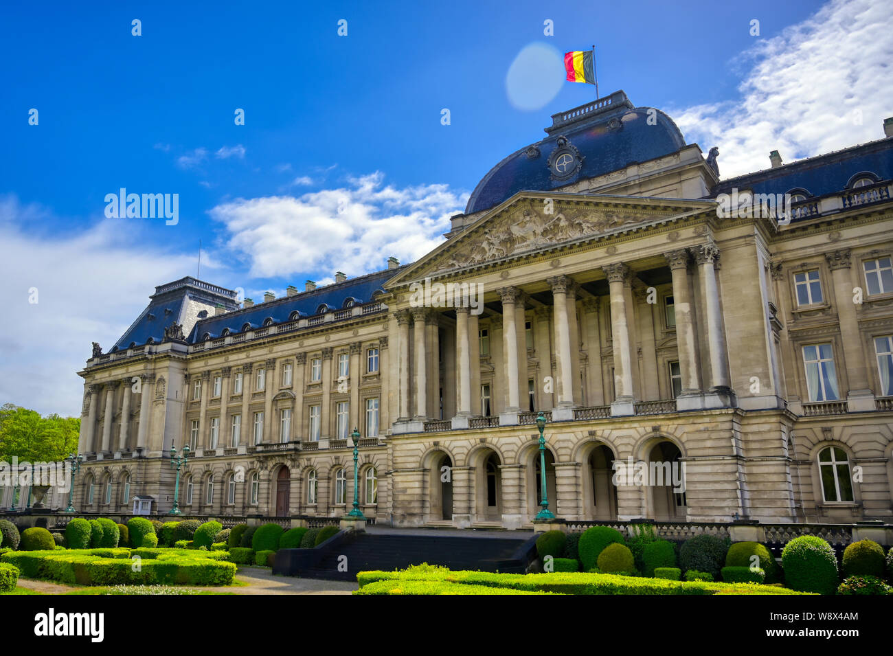 The Royal Palace of Brussels is the official palace of the King and ...