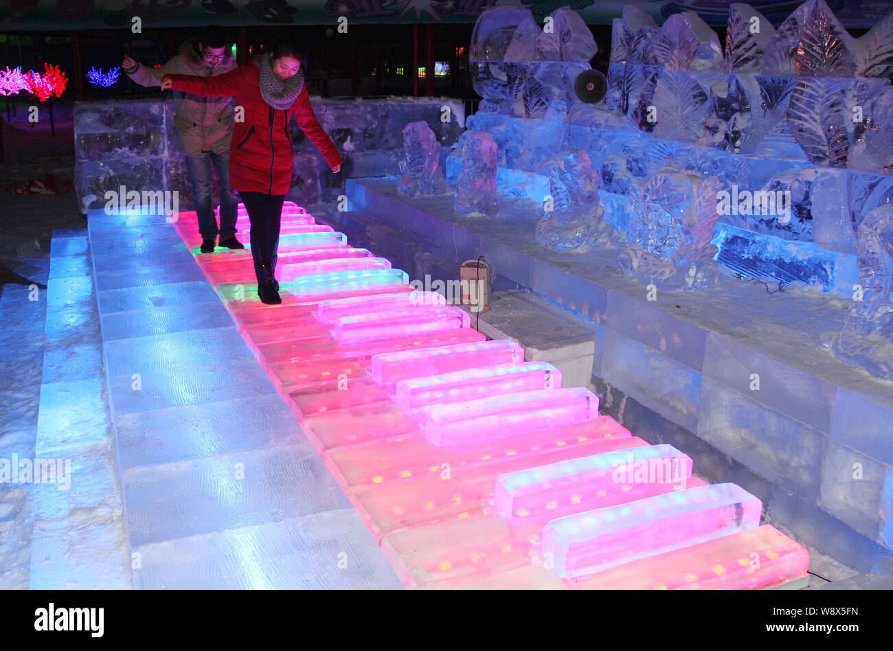 Step on ice hi-res stock photography and images - Alamy