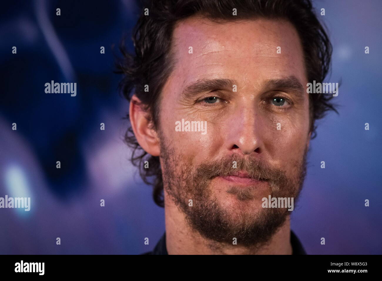 American actor Matthew McConaughey attends a press conference for the ...